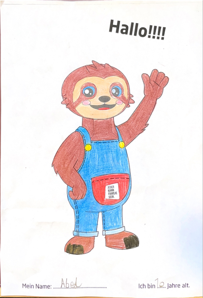 Große Malaktion für Mitarbeiter N.N. | Evangelische Jugendhilfe Münsterland