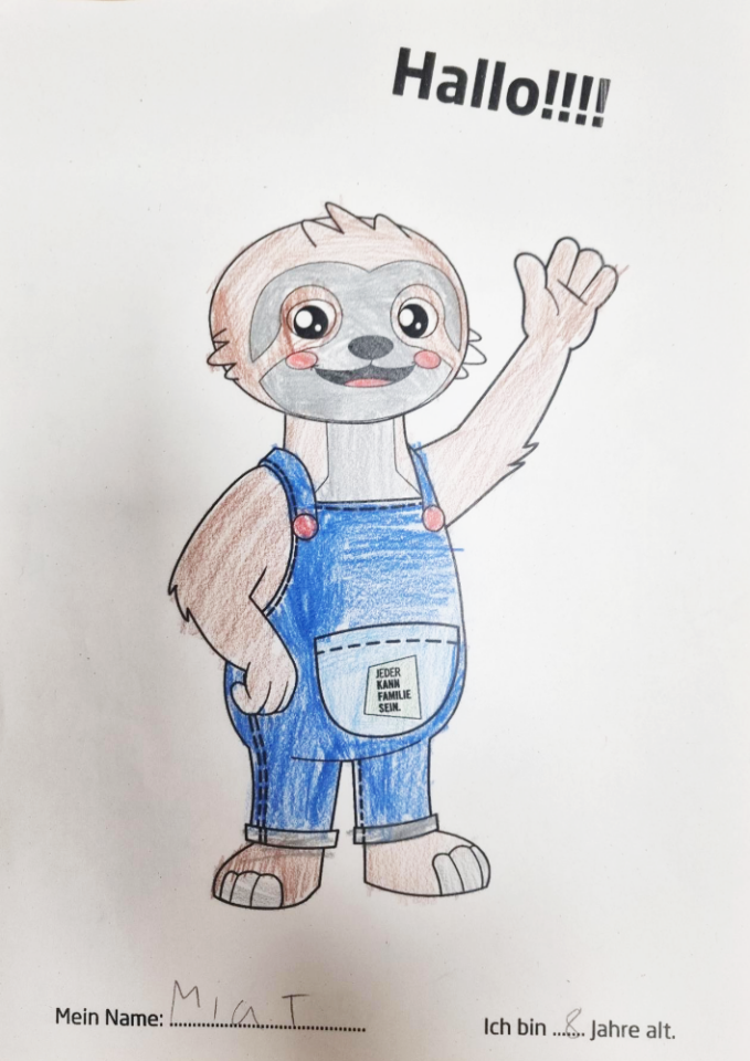 Große Malaktion für Mitarbeiter N.N. | Evangelische Jugendhilfe Münsterland